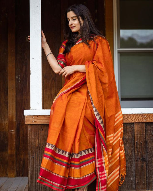 Narayanpet Cotton Saree by Deepa's boutique