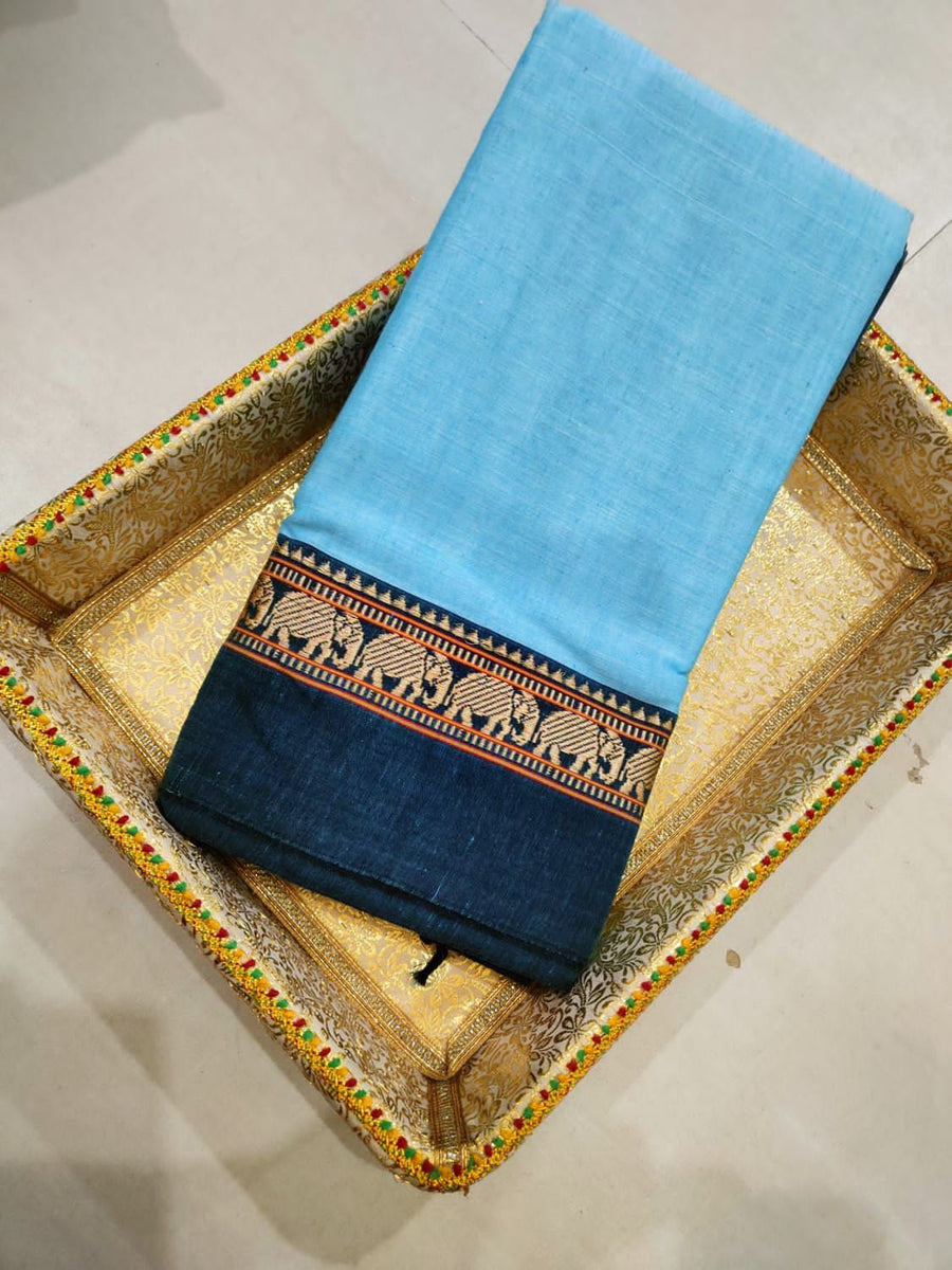 Mukhari - முகாரி Narayanpet cotton saree – Deepa's boutique