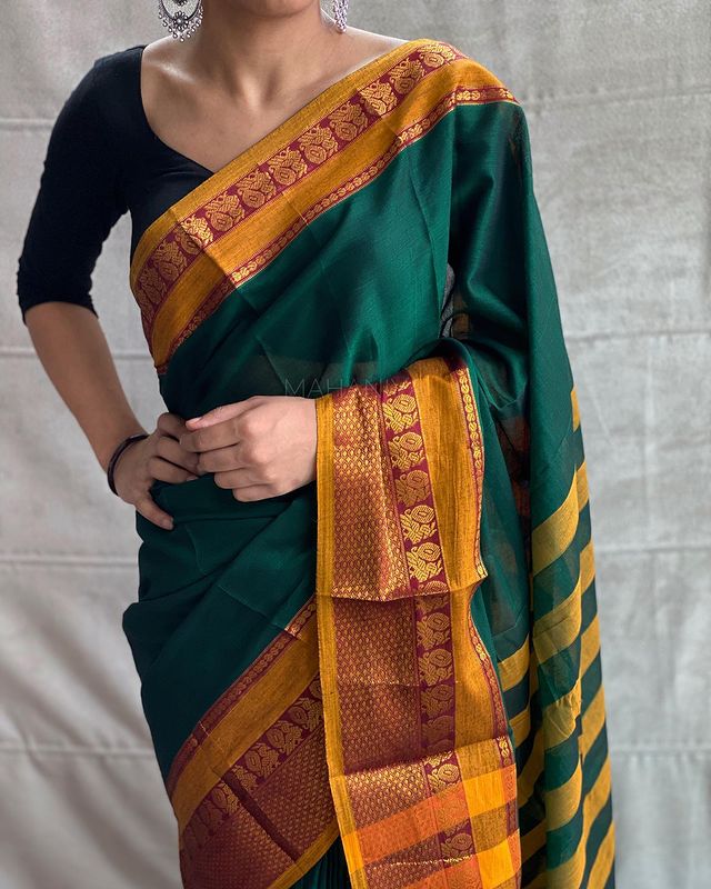 Narayanpet Cotton Saree by Deepa's boutique